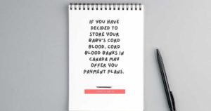 How Much Is The Cost Of Cord Blood Banking In Canada? - Vim Ch'i